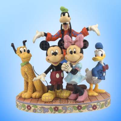 Jim Shore - Disney - Fab Five – The Christmas Wonderland Store