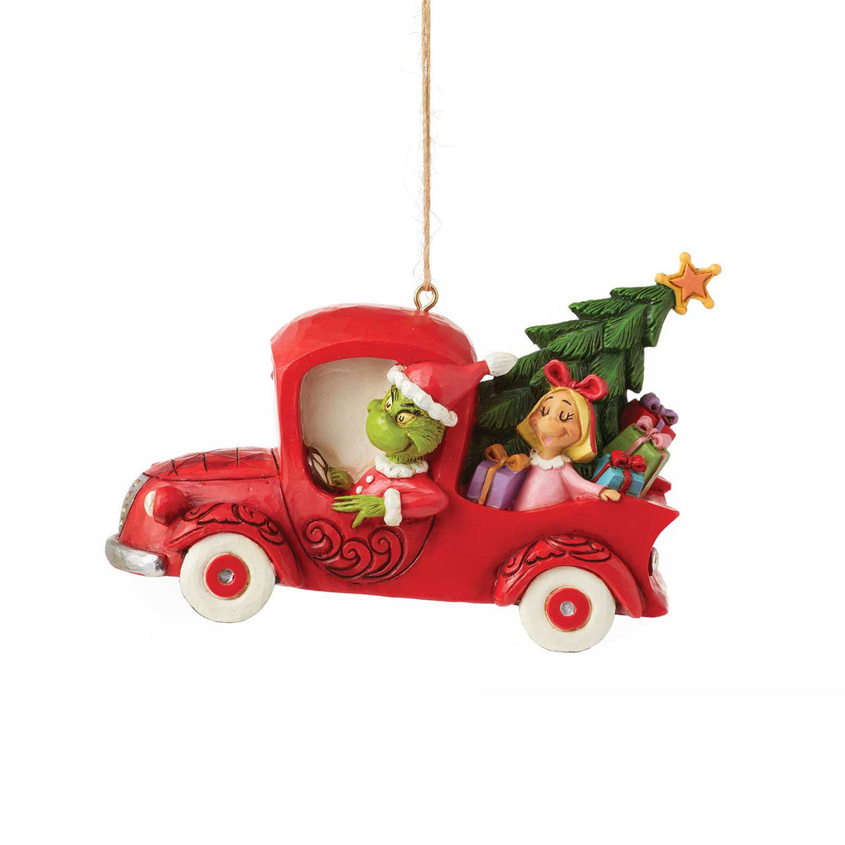 Jim Shore - The Grinch - Grinch in Red Truck – The Christmas Wonderland ...