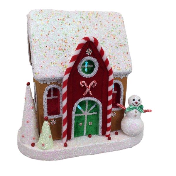 Candy Gingerbread House - Large – The Christmas Wonderland Store