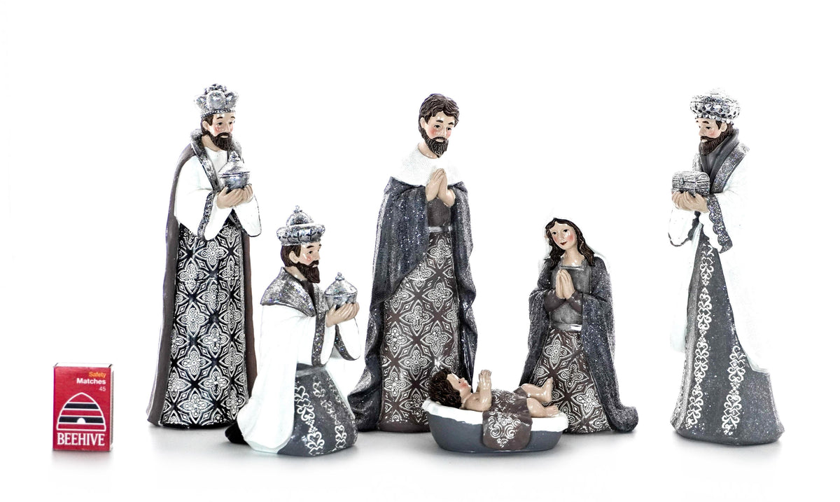 6 Piece Nativity - Christmas Inspired – The Christmas Wonderland Store